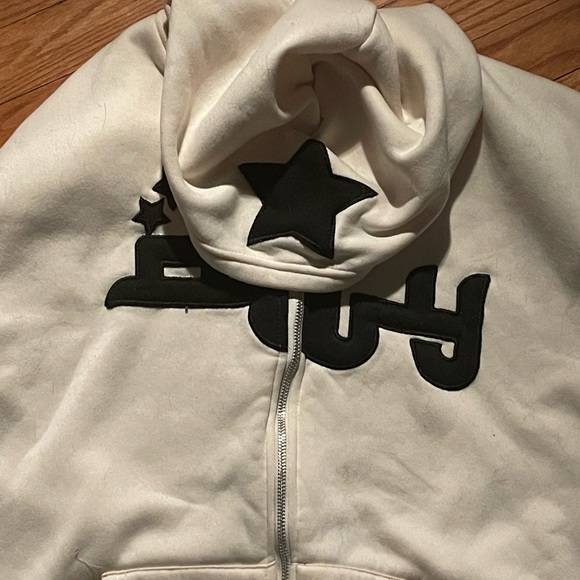 Jackets & Coats | Y2k Cybercore Cybery2k Star Zip Up Hoodie | Poshmark